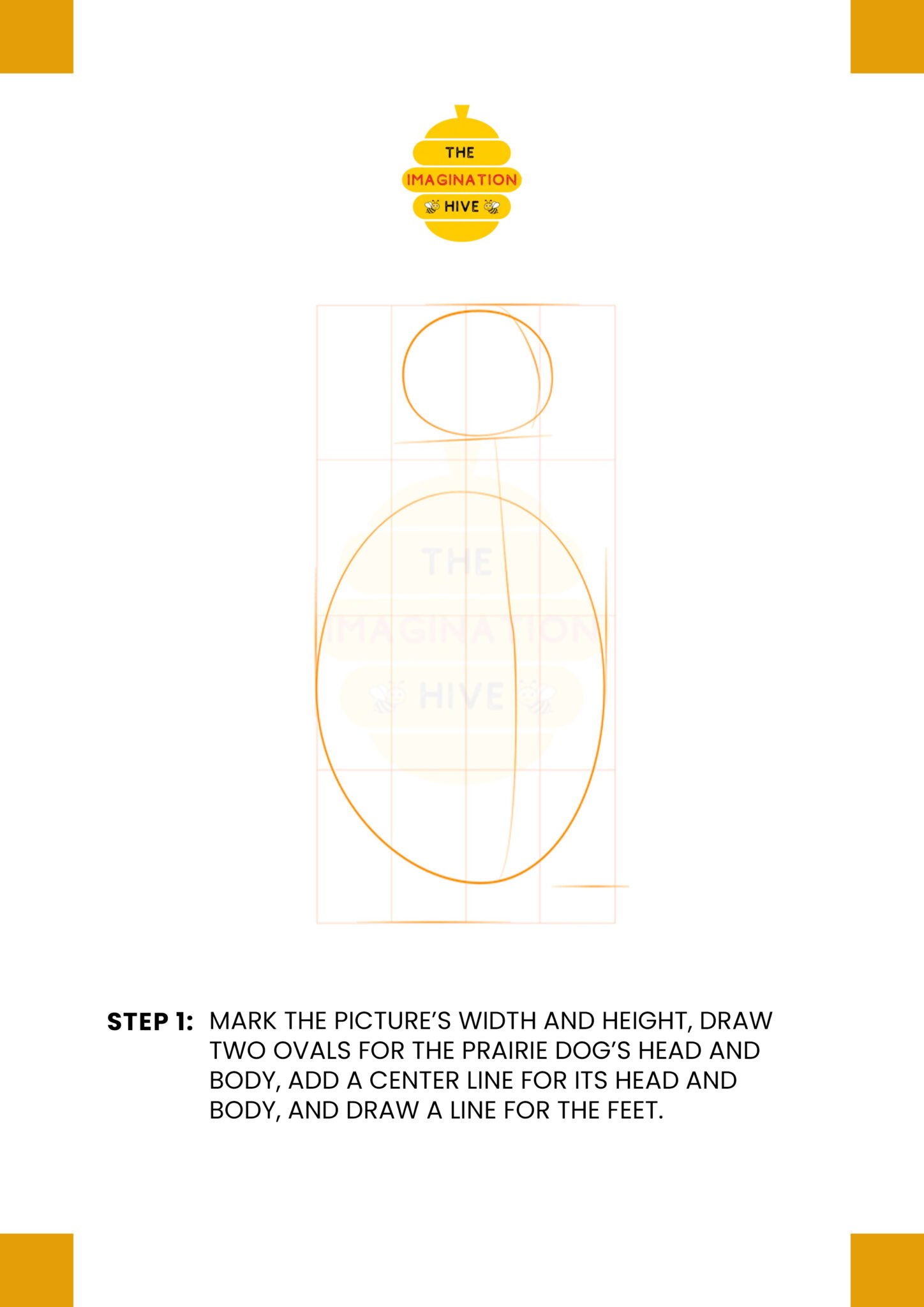 How to Draw a Prairie Dog - The Imagination Hive