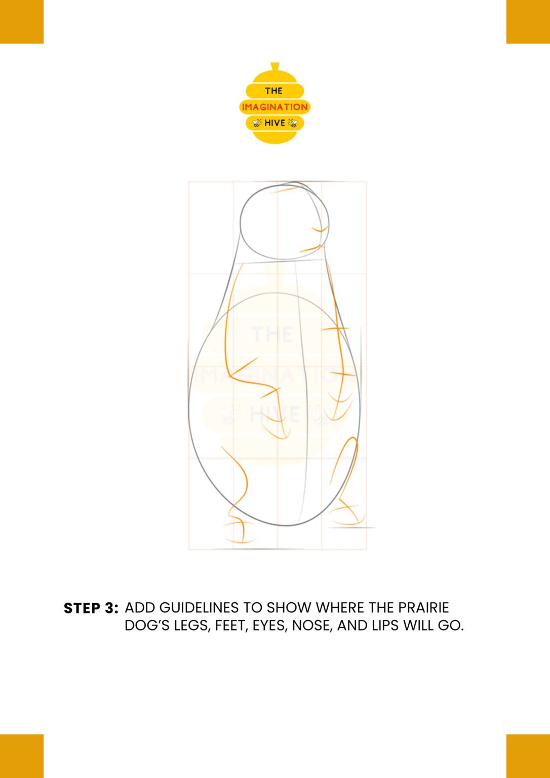 How to Draw a Prairie Dog - The Imagination Hive