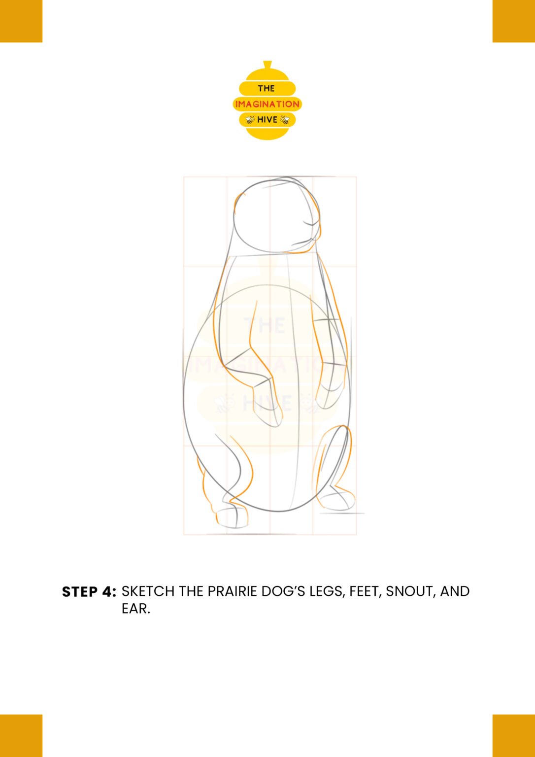 How to Draw a Prairie Dog - The Imagination Hive