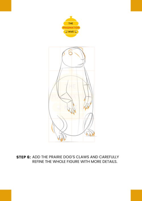 How to Draw a Prairie Dog - The Imagination Hive