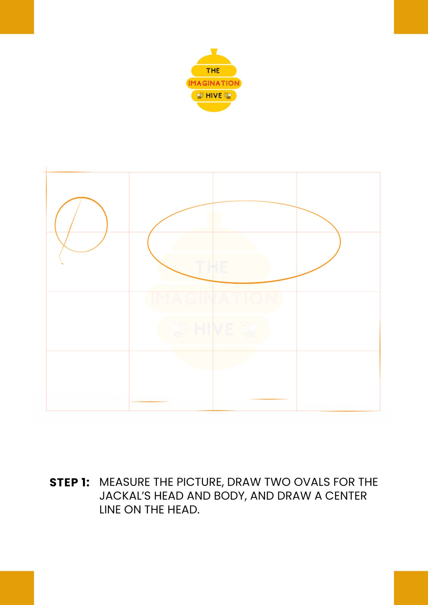 How to Draw a Jackal Step by Step - The Imagination Hive