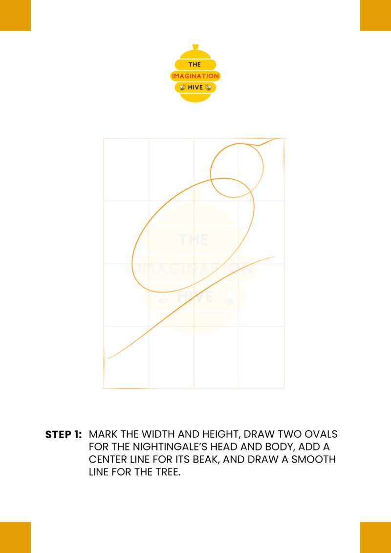 How to Draw a Nightingale — Step by Step - The Imagination Hive
