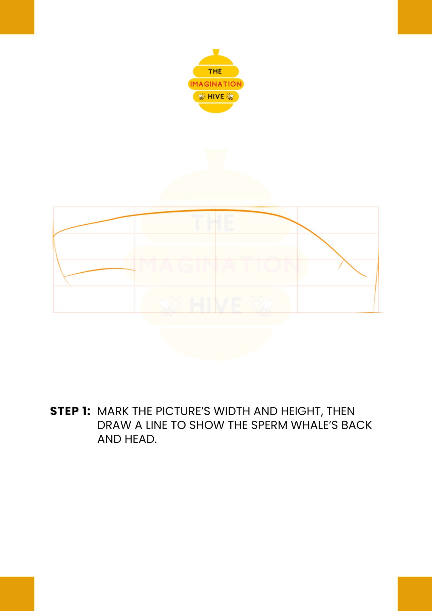 How to Draw a Sperm Whale – Step by Step - The Imagination Hive