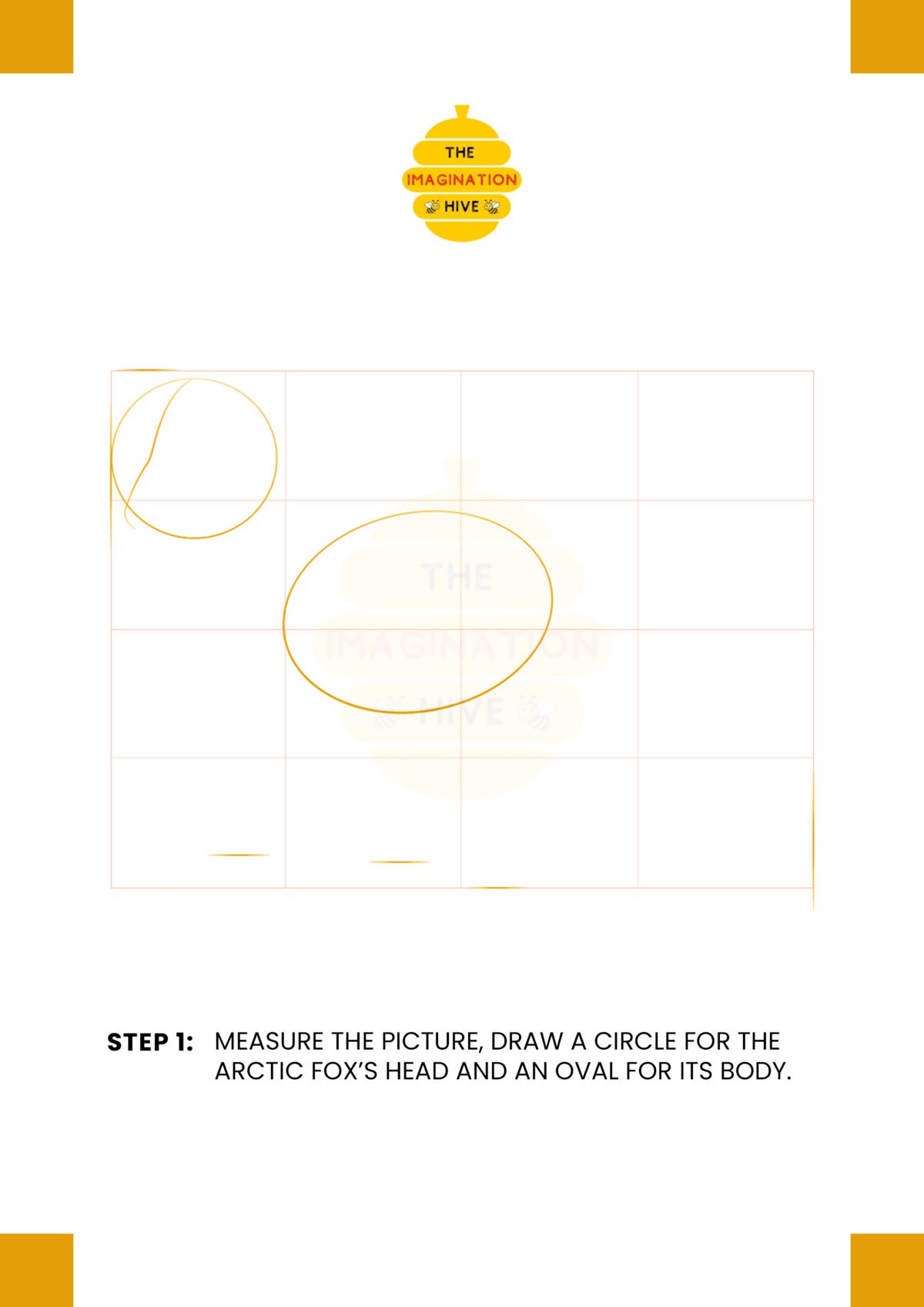 How to Draw an Arctic Fox — Step by Step - The Imagination Hive
