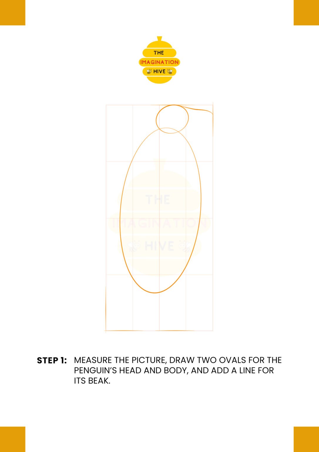 How to Draw a Penguin — Step by Step - The Imagination Hive