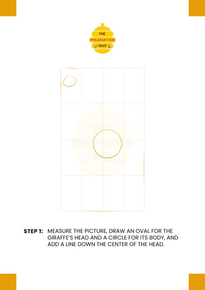 How to Draw a Giraffe Step by Step - The Imagination Hive