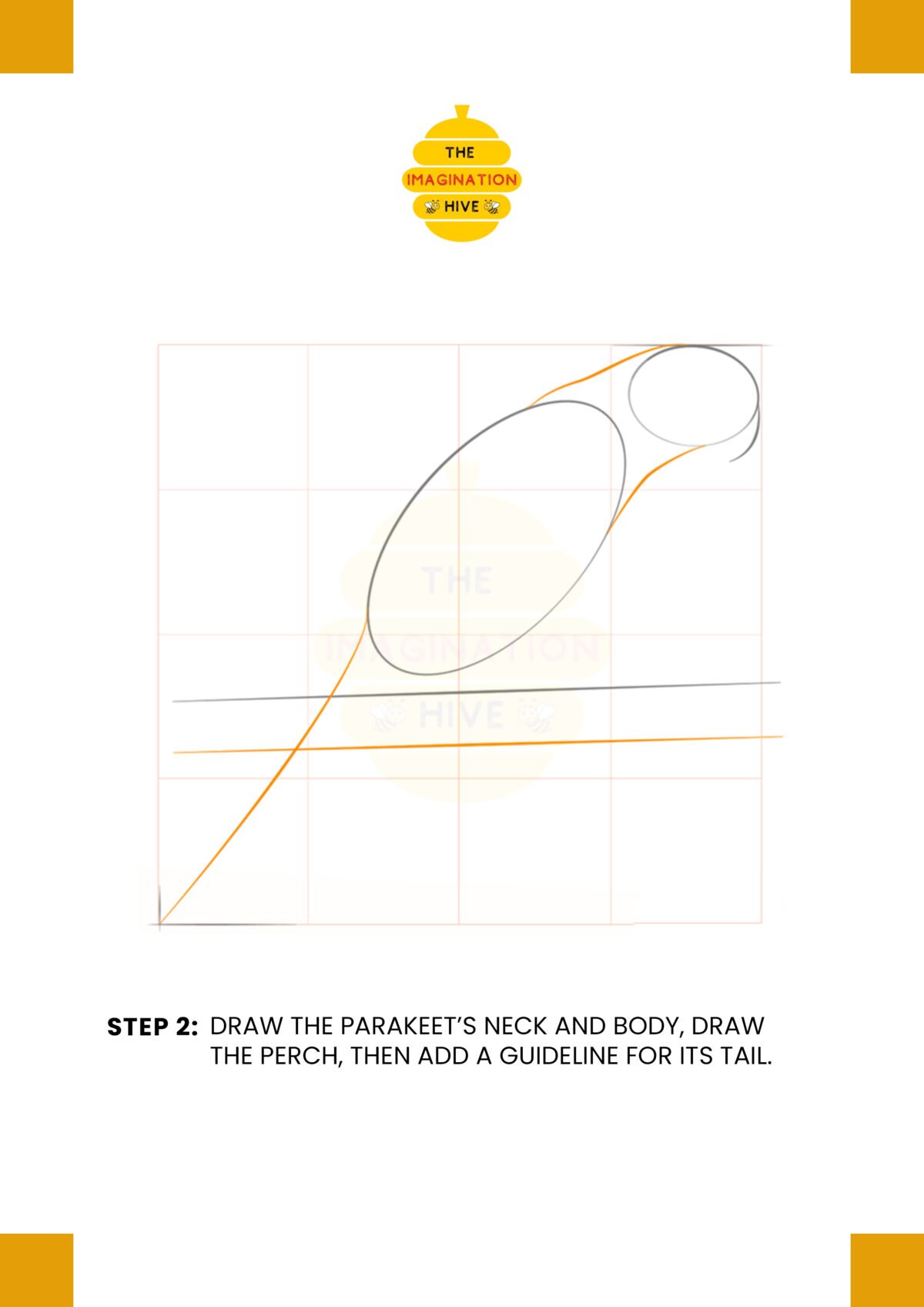How to Draw a Parakeet — Step by Step - The Imagination Hive