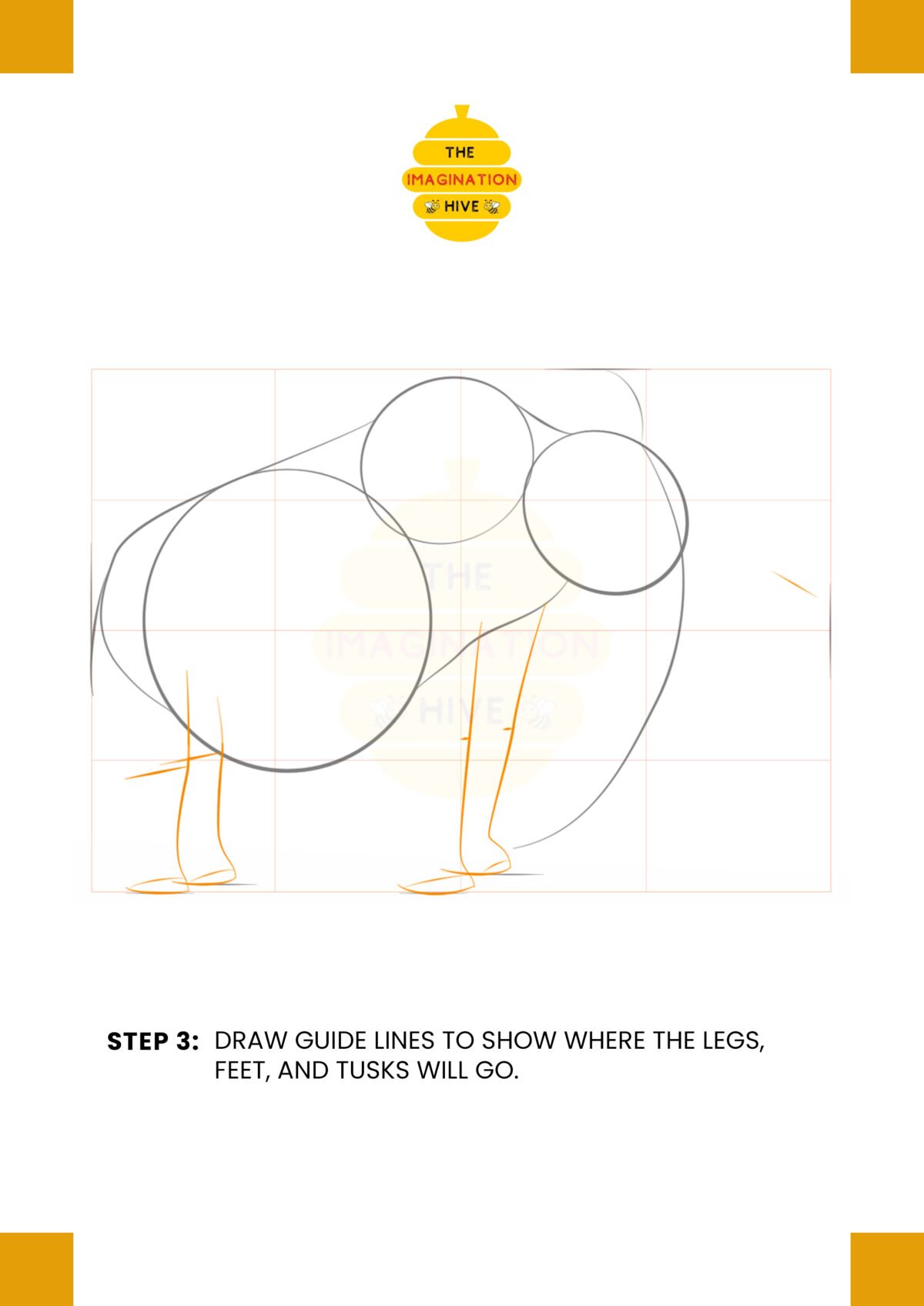 How to Draw a Mammoth – Step by Step - The Imagination Hive