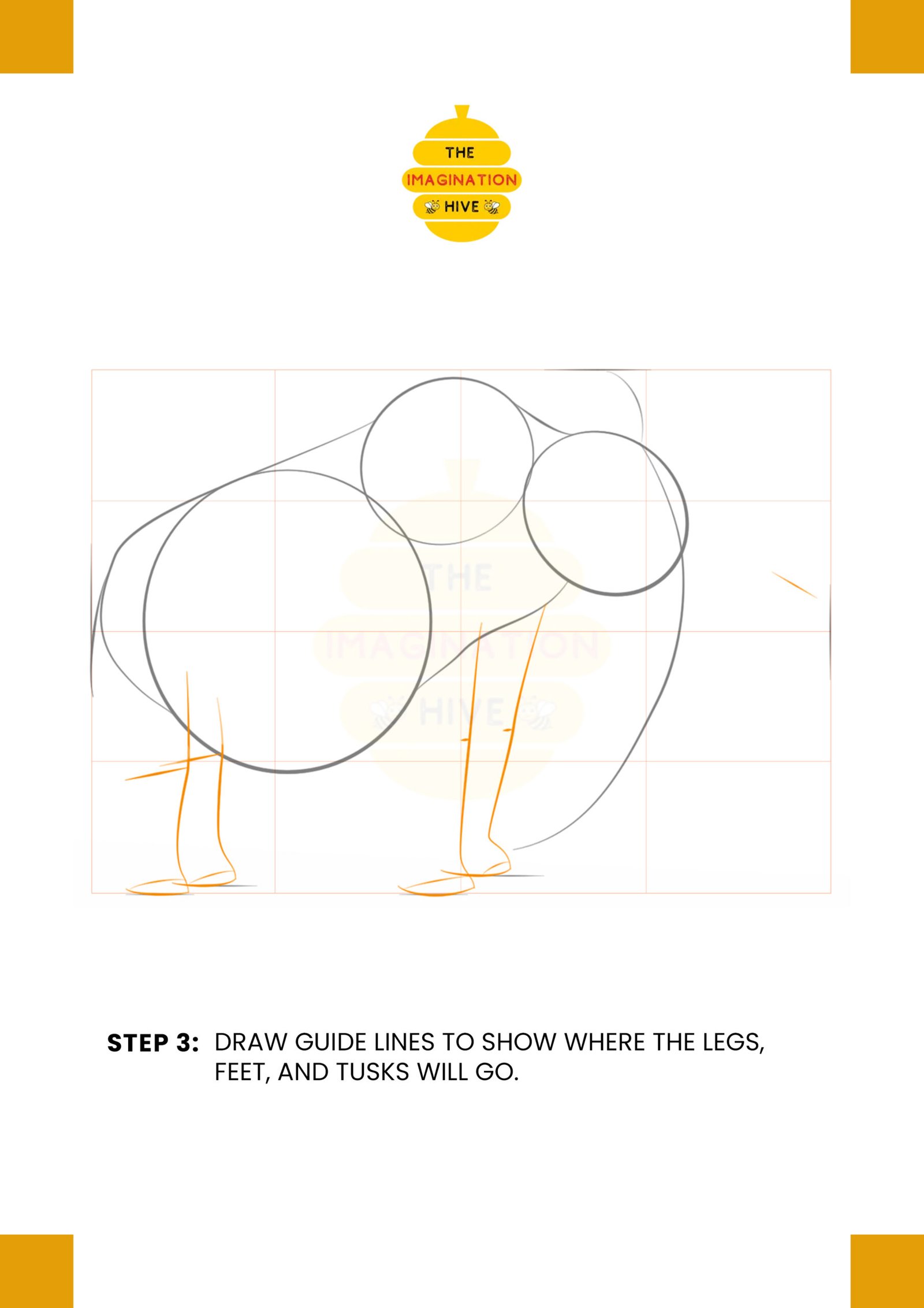 How to Draw a Mammoth – Step by Step - The Imagination Hive