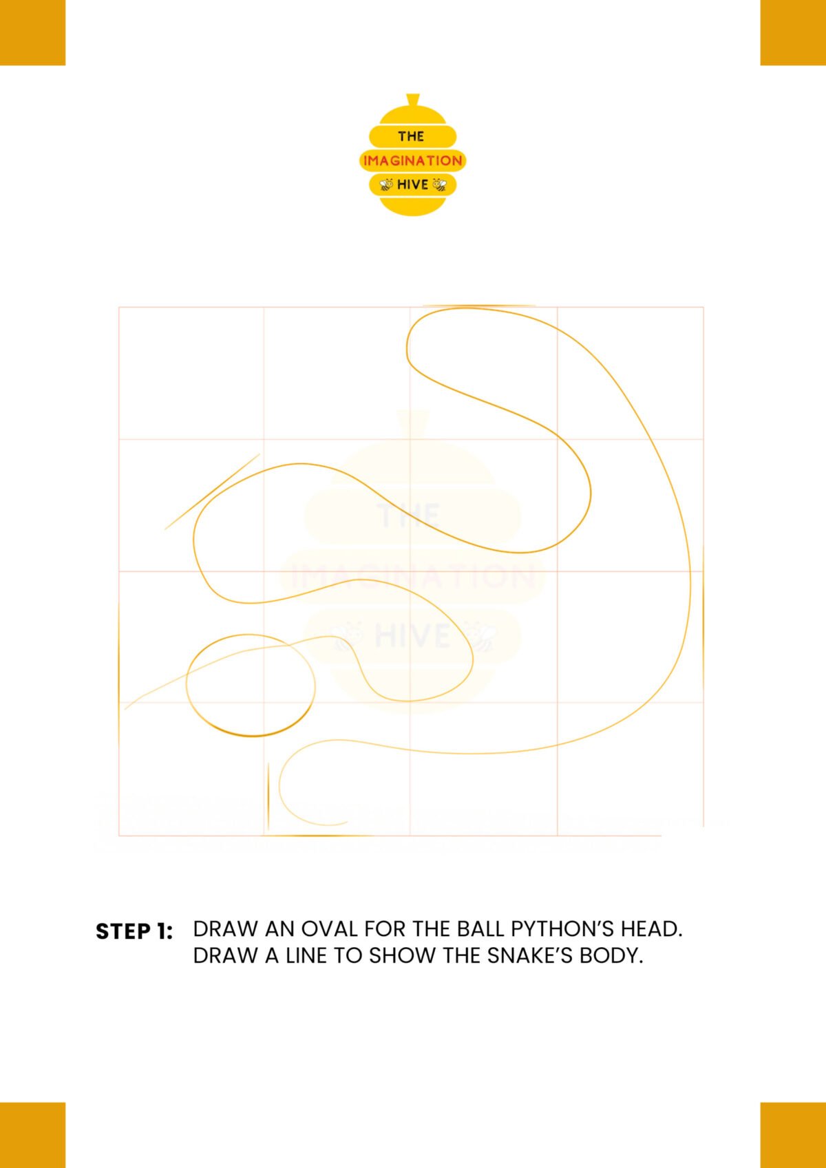 How to Draw a Ball Python – Step by Step - The Imagination Hive