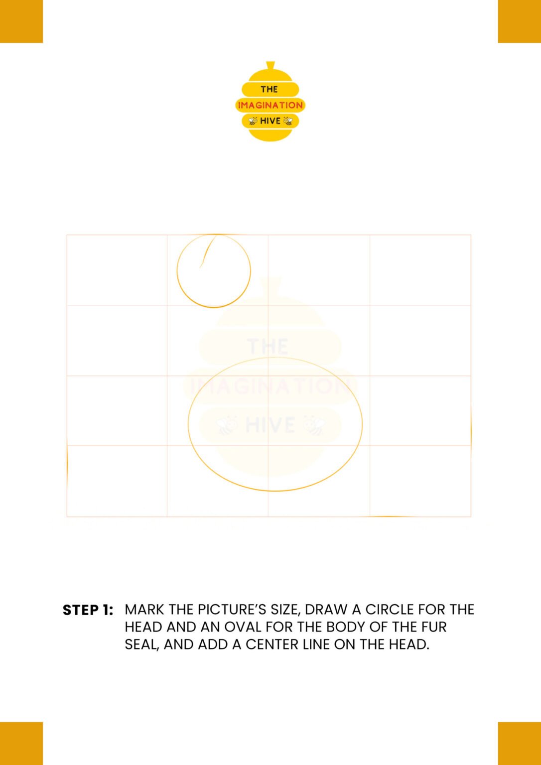 How to Draw a Fur Seal – Step by Step - The Imagination Hive