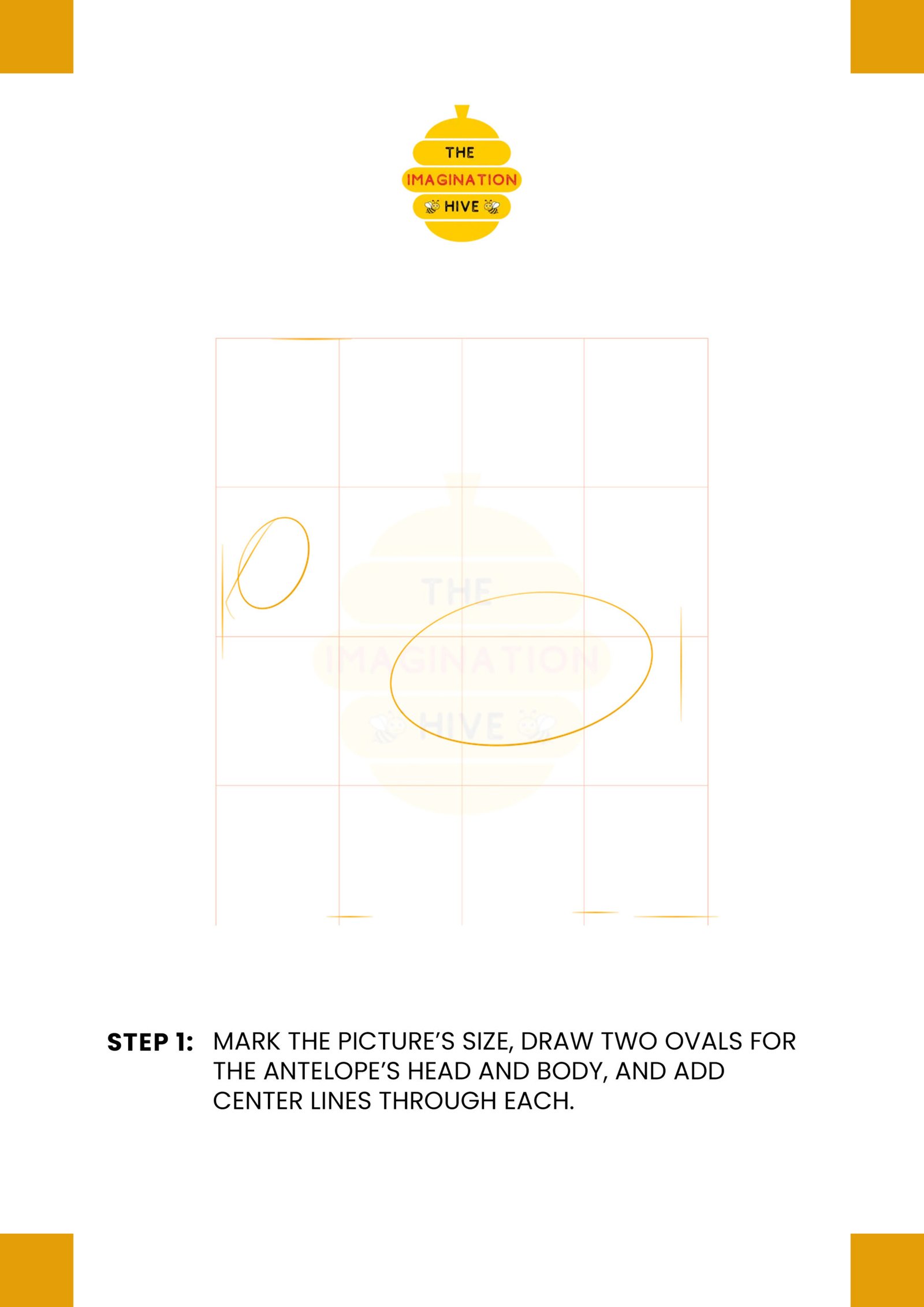 How to Draw an Antelope – Step by Step - The Imagination Hive